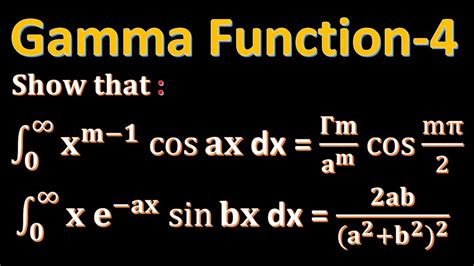 Gamma Function 4 I Special Functions I Engineering Mathematics 2 I Challenging Problems Youtube