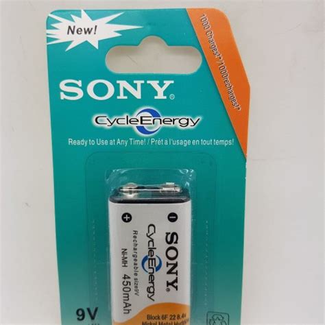 Jual Baterai V Mah Rechargeabe Sony Battery Volt Baterai Kotak Jakarta Pusat