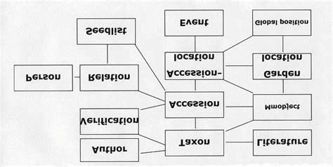 simplified database structure download scientific diagram