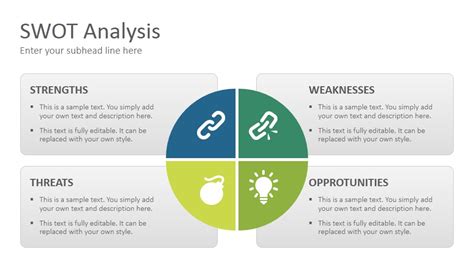 SWOT Analysis Diagrams Google Slides Presentation Template