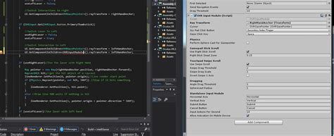 Cant Access Ovrinputmodule Class Unity Engine Unity Discussions