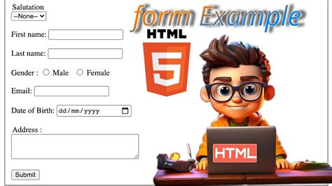 Html Sai Form Kaise Banayahtml Form Design Kaise Banaya Form Example Youtube