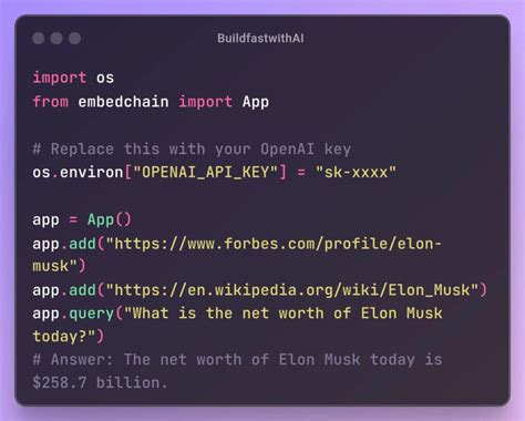 Build Fast With Ai On Linkedin Ai Chatbots Machinelearning Embedchain Llm