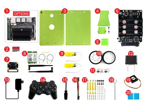 JetBot AI Kit AI Robot Based On Jetson Nano