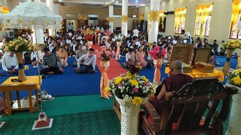 မိုးညိုမြို့နယ်တွင် ၇၅ ကြိမ်မြောက်စိန်ရတု အဘိဓမ္မာအခါတော်နေ့ ပူဇာသဘင်ပွဲ အခမ်းအနားကျင်းပ