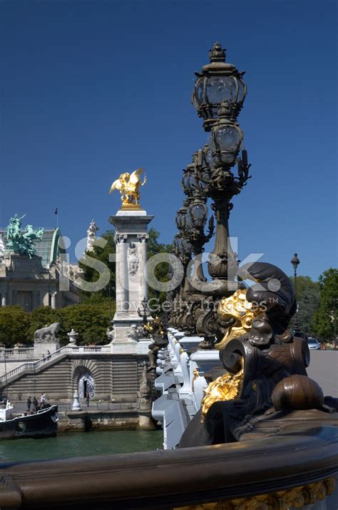 파리 알렉산더 3 세 다리 근접 촬영 프랑스 스톡 사진 Freeimages