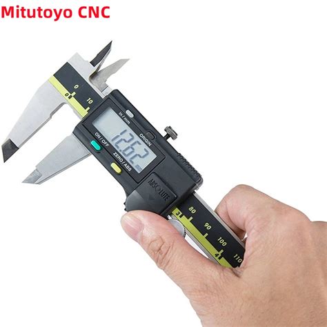 Mitutoyo Cnc 디지털 캘리퍼스 Lcd 버니어 캘리퍼스 전자 측정 도구 스테인레스 스틸 12 인치 0 300mm