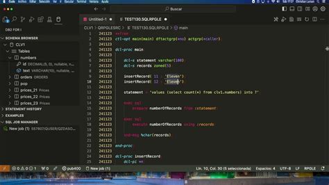 coding in rpg ibm i as400 using prepare and execute youtube