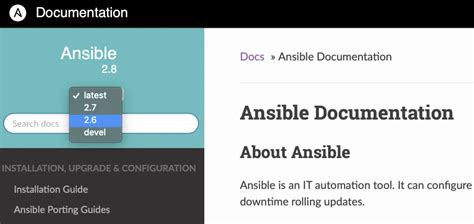 How To Navigate Ansible Documentation