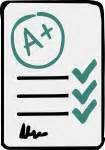 Hand Drawn Icon From Pictofigo For Result
