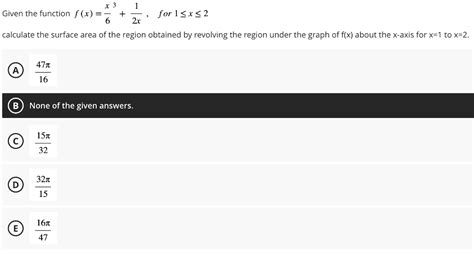 Solved Given The Function F X X X For X Calculate Chegg Com