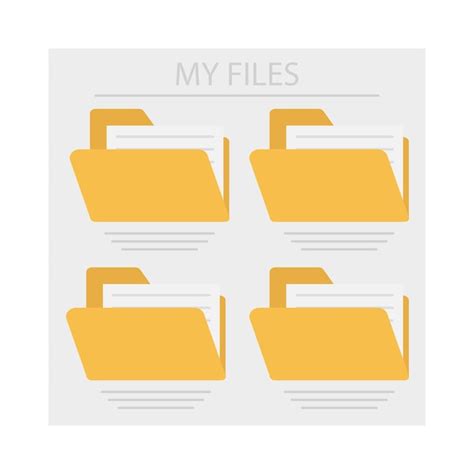 Premium Vector Illustration Of Folder