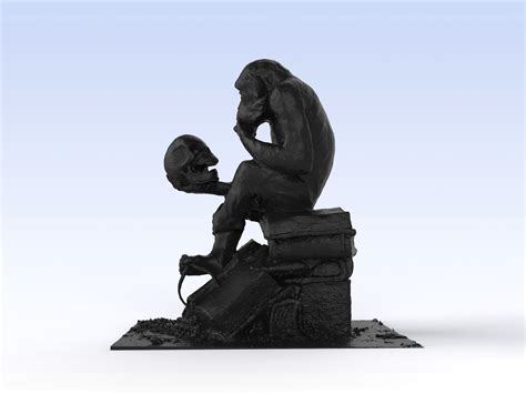 Thinking Monkey Statue