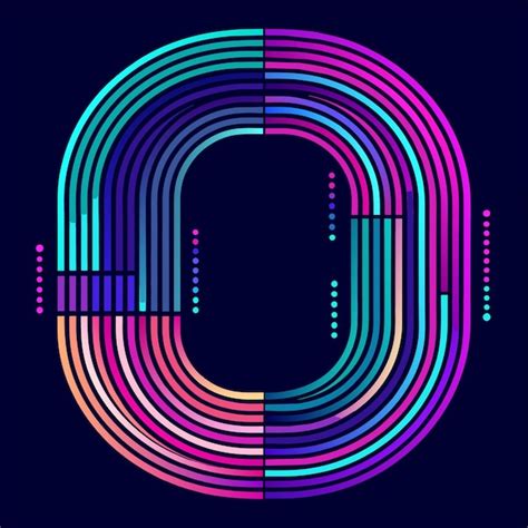 Premium Vector Neon Background
