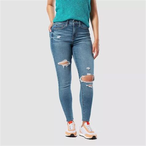 Denizen From Levis Jeans Levis Womens High Rise Super Skinny
