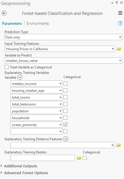 Forest Based Classification And Regression In Arcgis Pro 22