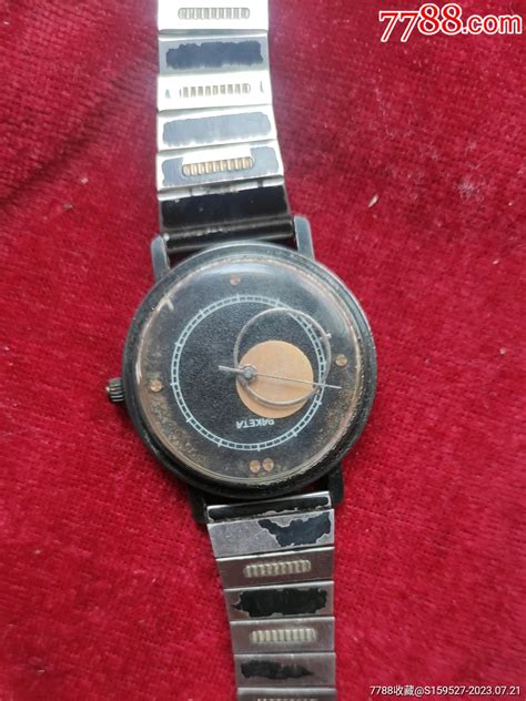 这是一块不知道什么牌子的手表 表针很特别 品如图。 手表 腕表 7788商城 七七八八商品交易平台