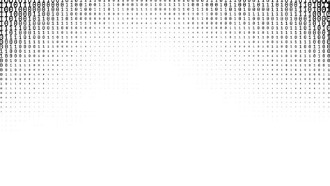 Premium Vector Gradient Binary Code Digits Background