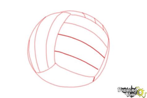 How To Draw A Netball Ball DrawingNow