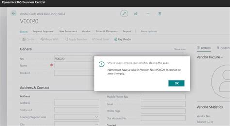 Making Fields Mandatory In Dynamics 365 Business Central