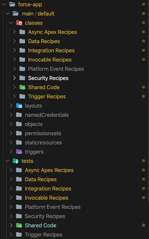 Deploy The Apex Recipes Sample App Salesforce Trailhead