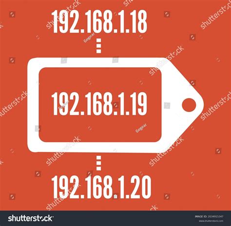 Vector Illustration Sign Dhcp Orange Color Stock Vector Royalty Free 2034915347 Shutterstock