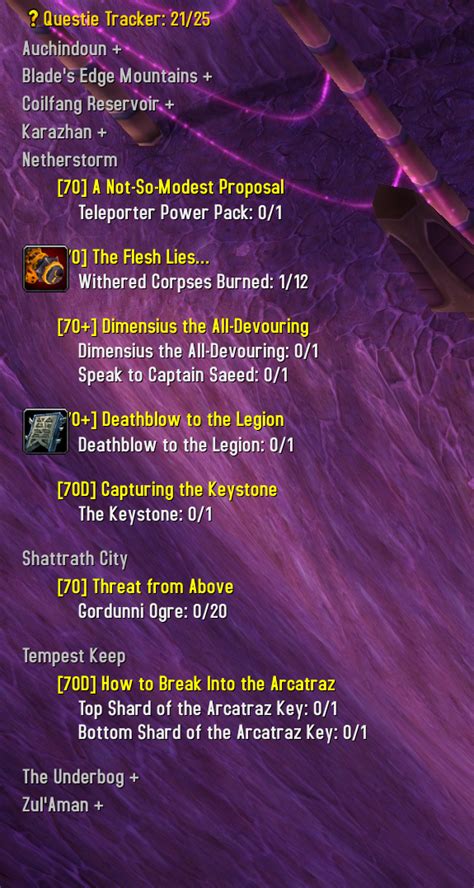 Tracker Bugs When You Minimize A Quest With An Item · Issue 4008 · Questiequestie · Github