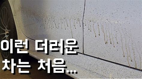 셀프세차인생 이런 차는 처음봤다feat벤츠cls Youtube