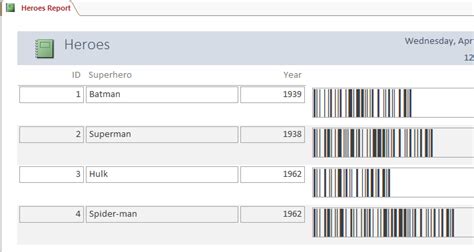How To Create D Barcode In Access Using Barcode Fonts