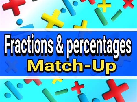 Fractions To Percent Self Grading Quiz Teaching Resources