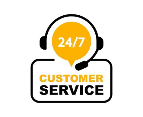 Premium Vector Customer Support Service Badge