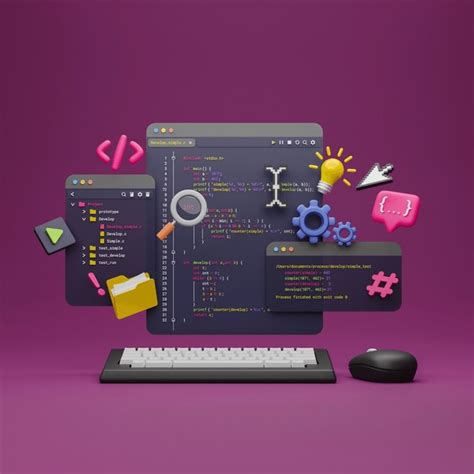 6 Thousand Coding Symbols Icon Development Project Data Royalty Free