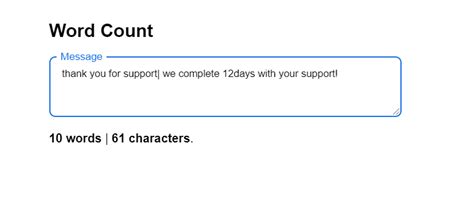 Create Word Counter Using Htmlcss And Javascript