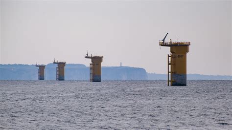 All Gravity Based Foundations Stand At Fécamp Offshore Wind Farm