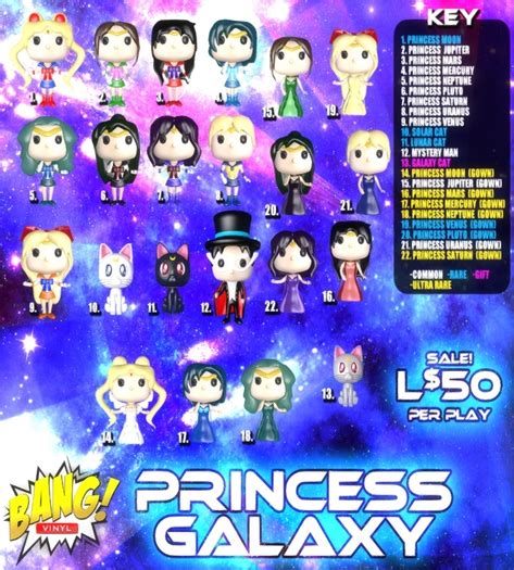 Second Life Marketplace 20 Rare Bang Figures Princess Galaxy