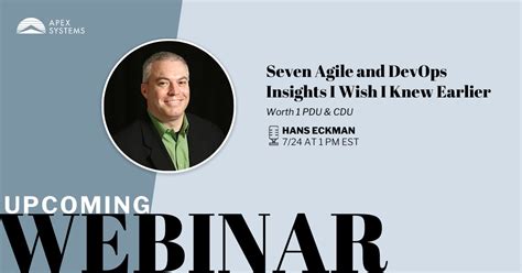 Apex Systems On Linkedin Agile Devops
