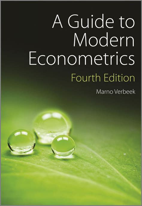 A Guide To Modern Econometrics 4th Edition Premiumjs Store