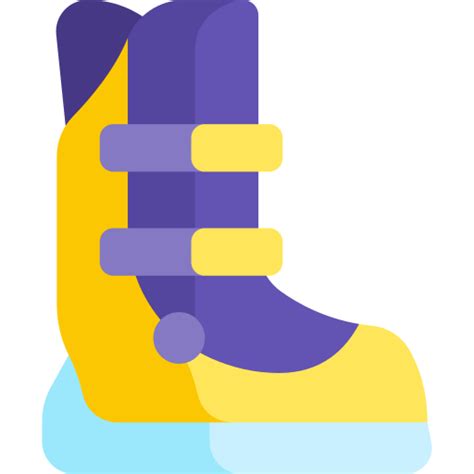 Ski Boots Special Flat Icon