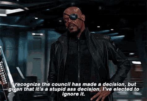 Nick Fury Recognize  Nick Fury Recognize Decision Discover