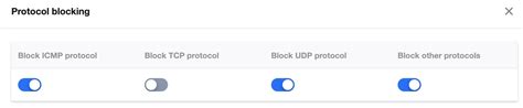 Configuration Protocol Blocking Rule Tencent Edgeone
