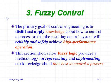 PPT 3 Fuzzy Control PowerPoint Presentation Free Download ID 4051010
