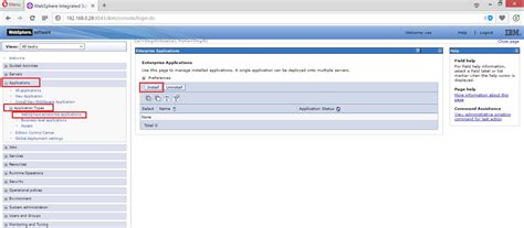 middlewarebox application deployment on websphere® application server