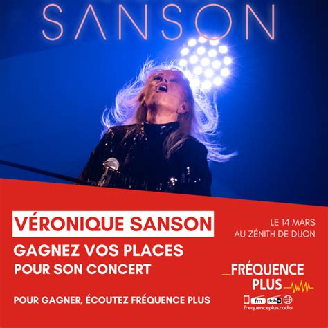 Gagnez vos places pour Véronique Sanson à Dijon Fréquence Plus