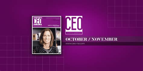 Interviews Ceo North America October November 2022 Ceo North America