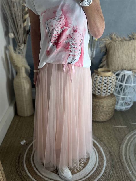 Jupe Tulle Rose Au Château De Sable Boutique En Ligne Pour Femme
