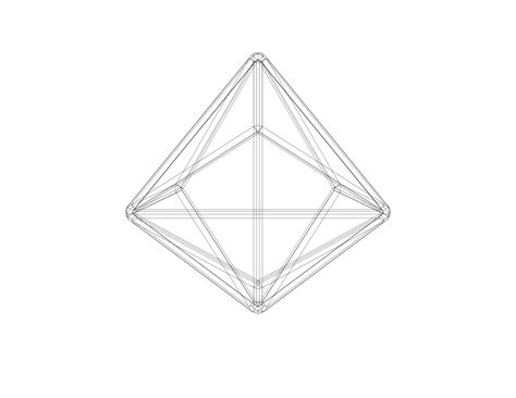 3mf File Wireframe Shape Triakis Tetrahedron 🎨・3d Print Design To Download・cults