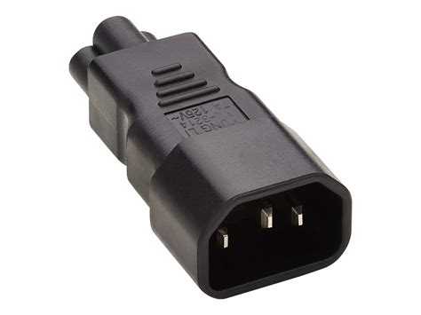 Eaton Tripp Lite Series Iec C14 To Iec C5 Power Cord Adapter Shi