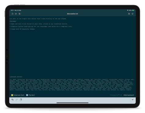 Txtedit The Missing Text Editor For Ios And Ipados By Tim Broddin