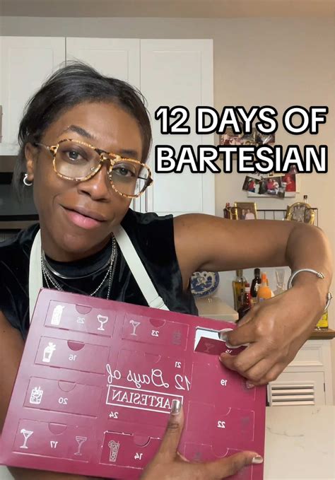12 Days Of Bartesian 🎁🍸 12 Days Of Christmas W Bartesian 🎄🎅🏾🥂