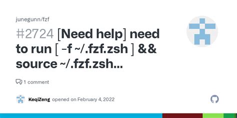 Need Help Need To Run F ~fzfzsh Andand Source ~fzfzsh Manually